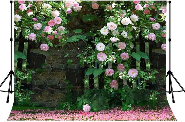 7X5FT SPRING BACKDROP Garden Nature Scenery Flower Floral Photography ...