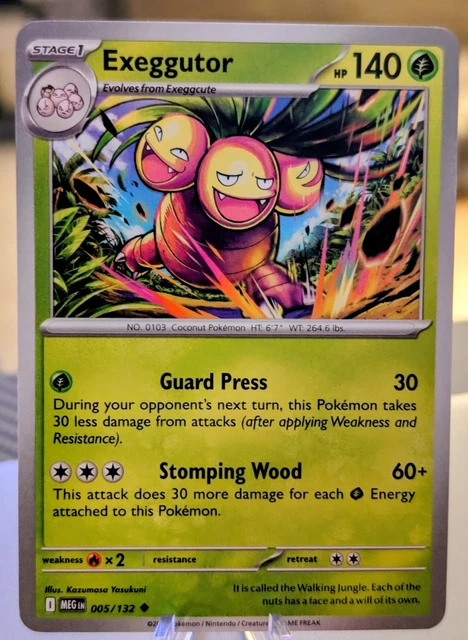 EXEGGUTOR 005/132 POKÉMON TCG Mega Evolution Uncommon £2.22 - PicClick UK
