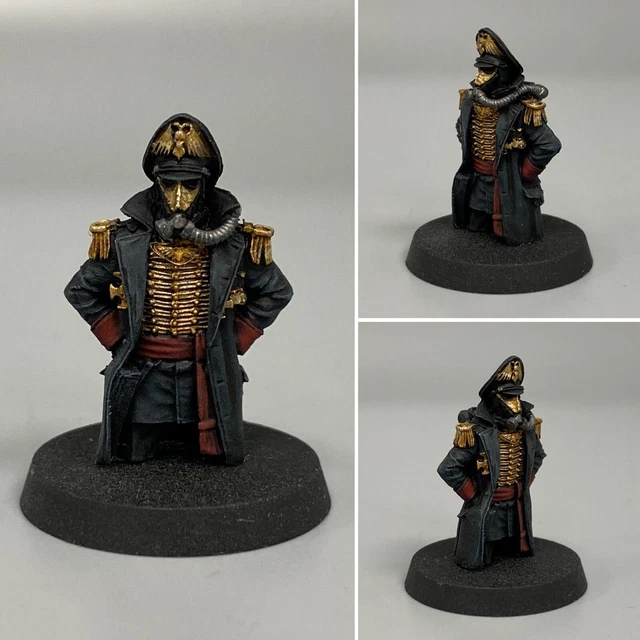 TOD KORPS VON Krieg Kommissar / Tank Commander Bemalt Forge World ...