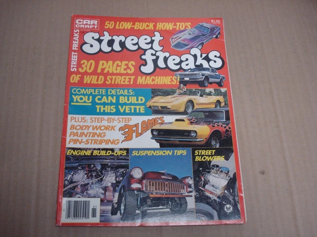 CAR CRAFT'S STREET Freaks Magazine 1976 $10.95 - PicClick CA