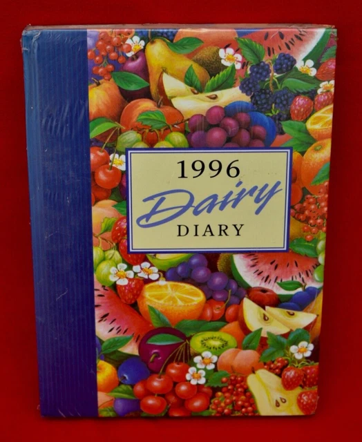 DAIRY DIARY 1996 - Milk Marque RECIPE BOOK / DIARY - SUPER, UNUSED ...