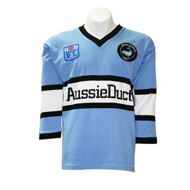 CRONULLA SHARKS 1988 ARL/NRL Retro Heritage Classic Jersey Size S-5XL ...