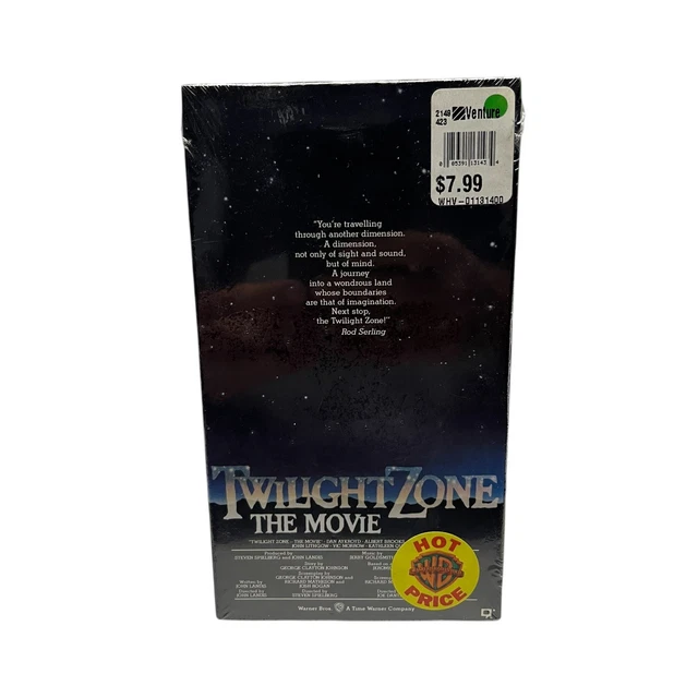 VHS-TWILIGHT ZONE THE Movie-Dan Aykroyd-Vic Morrow-John Lithgow New V14 ...