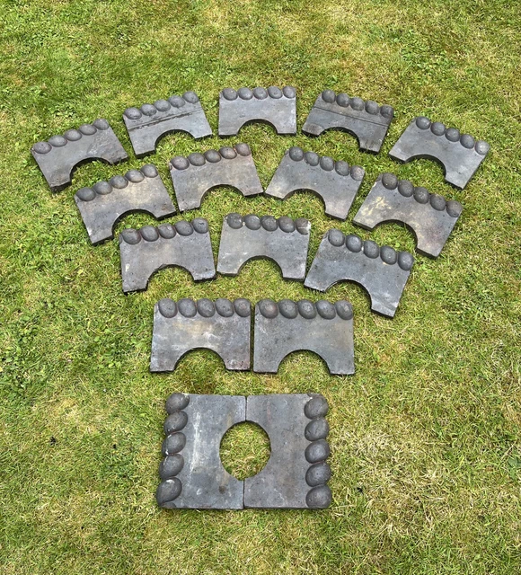 VICTORIAN ROPE EDGING Tiles For Path / Garden Border X 16 £45.00 ...