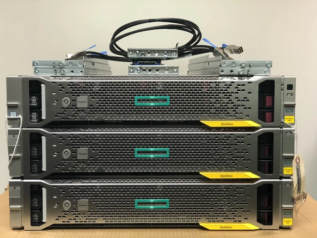 HP STOREONCE 5100 144TB Storage System iSCSI+FC Updated Licensed Cat ...