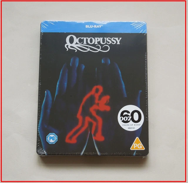 Octopussy 007 60 Years Of Bond Uk Blu Ray Steelbook New Read Eur