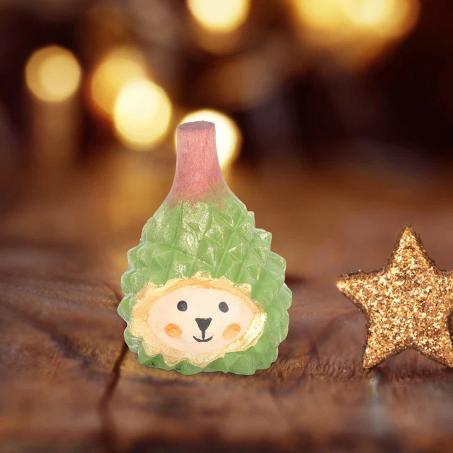 DURIAN WOOD ORNAMENTS Child Wooden Desktop Adornment Durians Toy £8.98 ...
