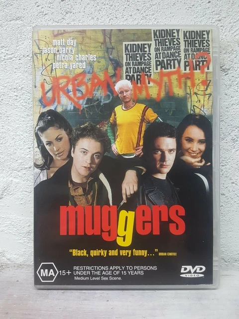 MUGGERS (DVD) AUSTRALIAN Black Comedy Movie " 2000 Nicola Charles ...