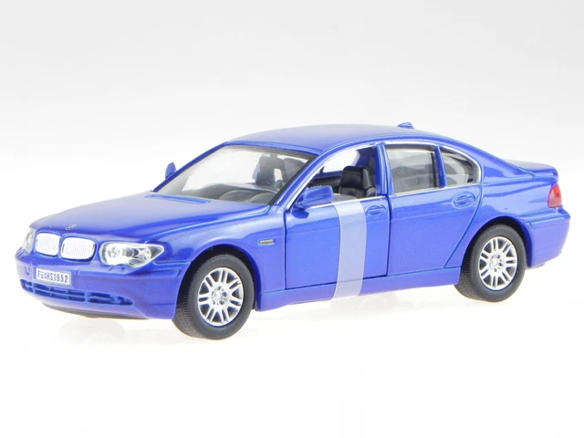 BMW E65 7ER 740i 2005 blue diecast model car 841521 Edison Gioccatoli 1 ...