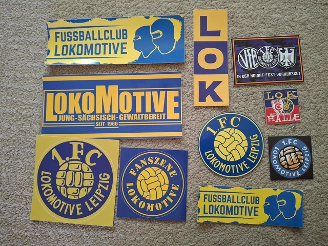 10 LEIPZIG AUFKLEBER Lok Sticker aus Sammlungsauflösung Ultras EUR 1,00 ...