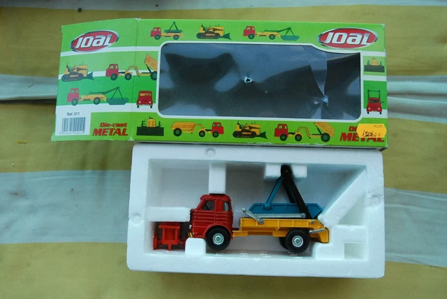 JOAL COMPACT METAL CAMION PEGASO BENNE BASCULANTE ref 211 NEUF EN BOITE ...