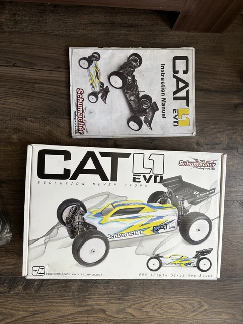 SCHUMACHER CAT L1 Evo 4 Wheel Drive Off Road Buggy £250.28 - PicClick UK