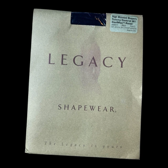 LEGACY 90S VINTAGE Black High Wasted Shapers Shapewear Sz C £9.12 ...