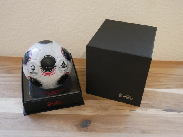 ADIDAS MINI BALL Europass EM Euro Cup 2008 Matchball Replica Uefa Box ...