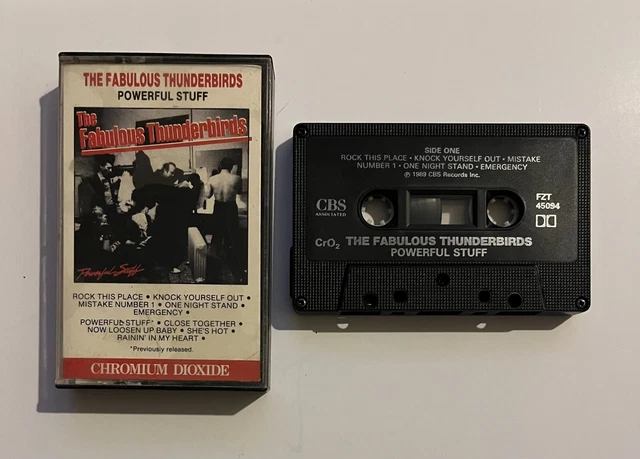 THE FABULOUS THUNDERBIRDS - Powerful Stuff (FZT-45094) Cassette $8.99 ...