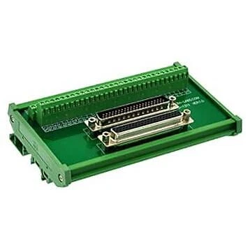 DIN RAIL MOUNT DSUB DB62HD Male/Female Header Interface Module, D-SUB ...