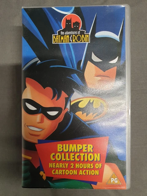THE ADVENTURES OF Batman & Robin: Bumper Collection - animated VHS £1. ...