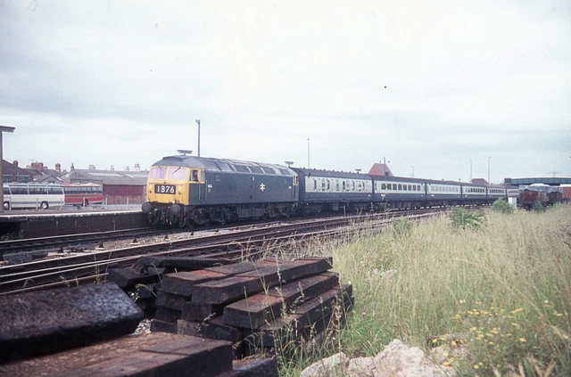 ORIGINAL COLOUR SLIDE of D1943 BR class 47 diesel loco £2.99 - PicClick UK