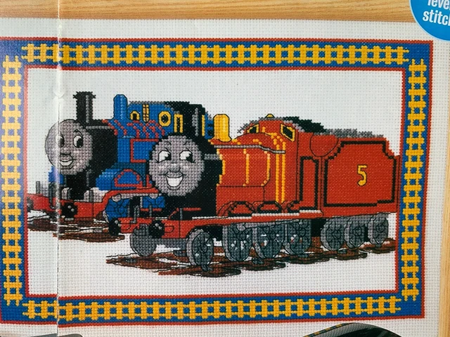 THOMAS THE TANK Engine Thomas & James Cross stitch Design Chart £3.99 ...