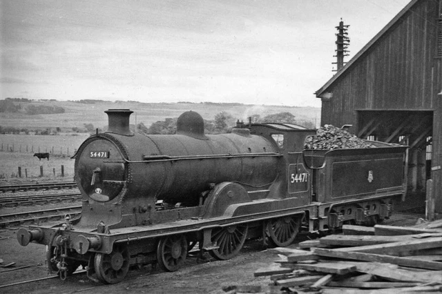 PHOTO LMS Ex Caledonian Pickersgill 3P 4 4 0 No. 54471 Dingwall Engine ...