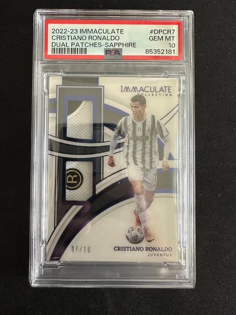 2022-23 PANINI IMMACULATE Cristiano Ronaldo Soccer Juventus Fc Serie A ...