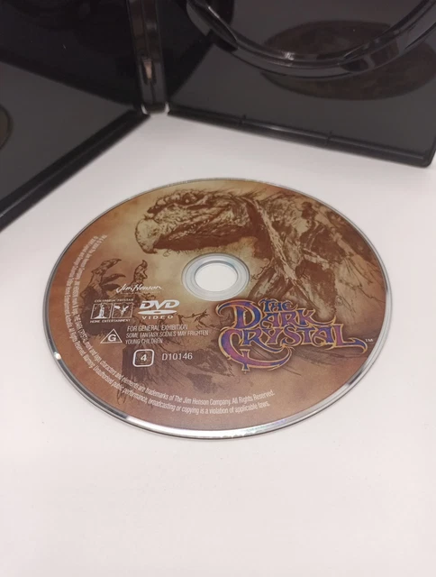 DARK CRYSTAL DVD 1982 Jim Henson Puppet Fantasy Classic G-Rated Family ...