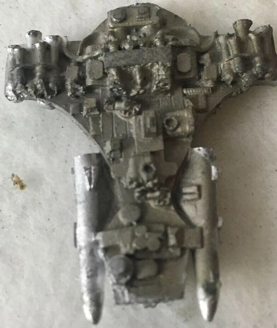 RARE VINTAGE SUPERIOR Models 1970s Miniature Sci-fi Starship War Space ...