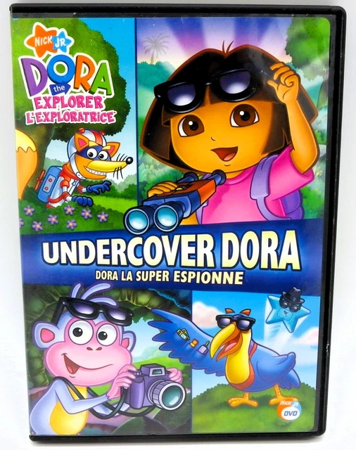 DORA THE EXPLORER Undercover Dora Cartoon DVD 2008 Canadian Bilingual ...