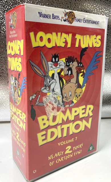 LOONEY TUNES BUMPER edition volume 7 double tape vhs £8.99 - PicClick UK