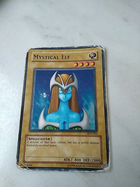 ANCIENNE CARTE YU-GI-OH ! Mystical Elf (1996) EUR 1,00 - PicClick FR