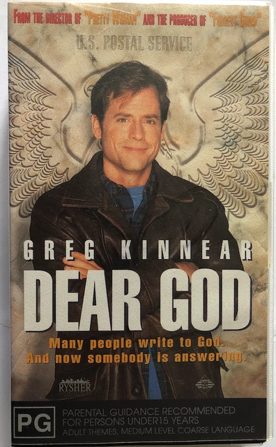 DEAR GOD VHS 1997 Greg Kinnear Laurie Metcalf Maria Pitillo Tim Conway Comedy PG $9.95 - PicClick AU