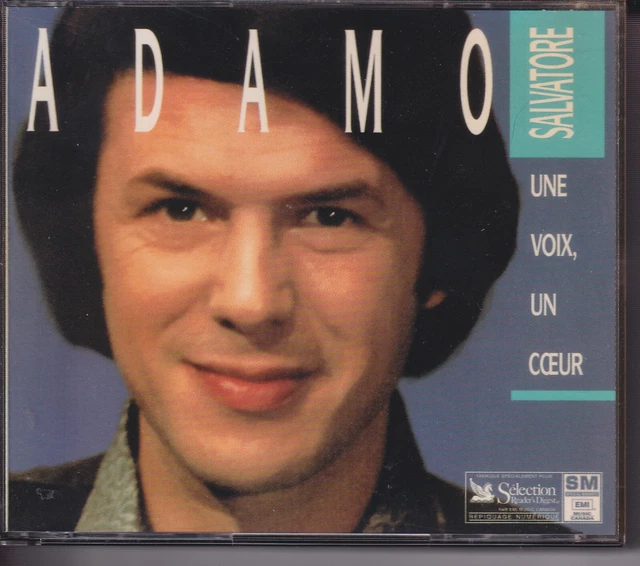 SALVATORE ADAMO UNE Voix, Un Coeur 3-DISC CD BOX SET Selection Reader's ...