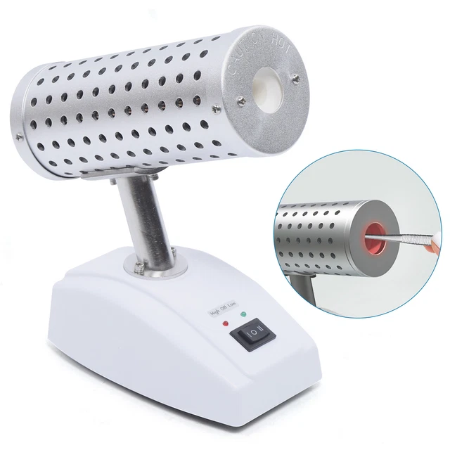 SMALL HOLE LAB IR Heat Sterilizer Loop Needle Heat Sterilize Bacti ...