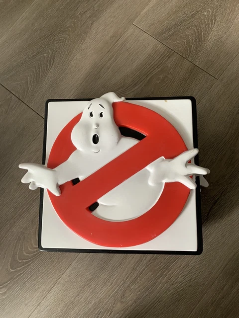 GHOSTBUSTERS LOGO VINYL Coin Bank Diamond Select Toys 2009 w/ Plug ...