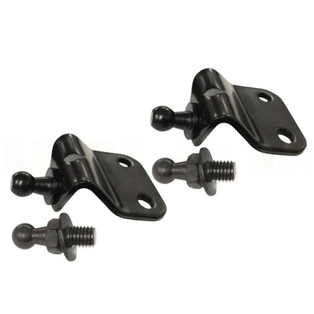 FOR BOOT REPAIR Gas Strut Brackets Tailgate Mounts Steel Alloy ...