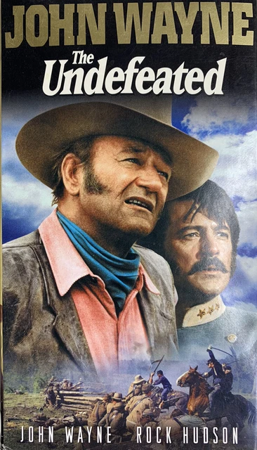 THE UNDEFEATED VHS Tape John Wayne Rock Hudson 20th Century Fox 1997 £3 ...