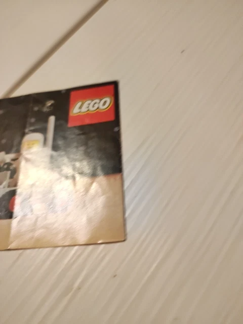 LEGO 886 BAUANLEITUNG SPACE LEGOLAND ONLY INSTRUCTION Anleitung ...