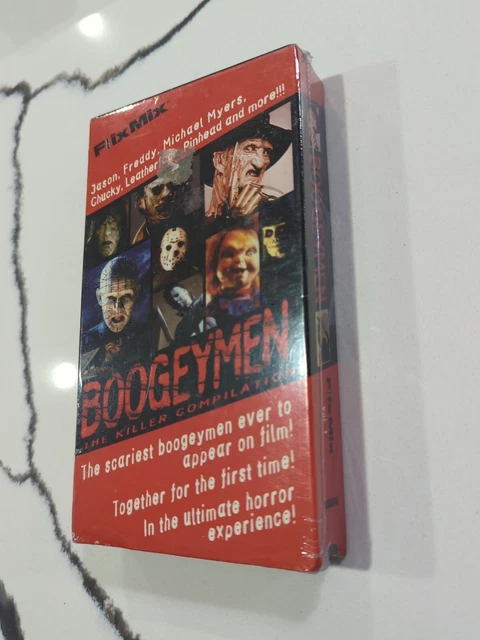 BOOGEYMEN THE KILLER Compilation horror VHS Tape Movie Video cassette ...