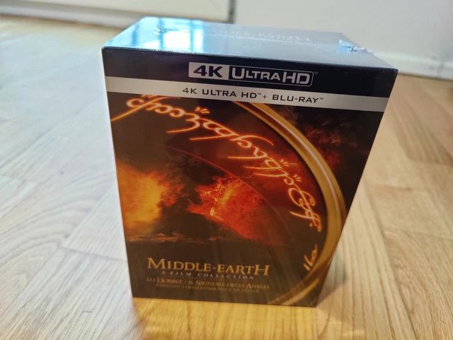 MIDDLE-EARTH (MITTELERDE): 6-FILM Collection auf 4k-Bluray in perfektem ...