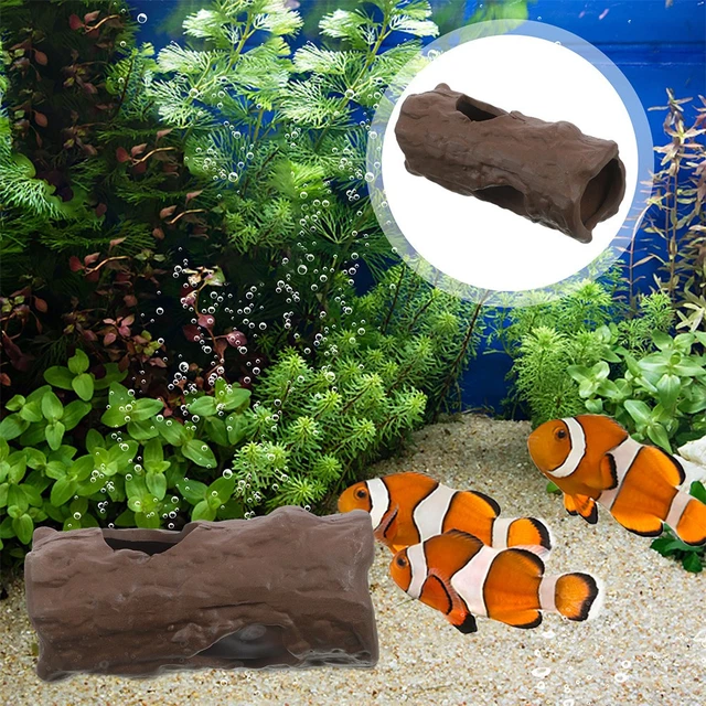 2 PCS FISH Tank Ornaments Betta Hideout Aquarium Decorative Cave $25.18 ...