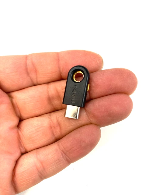 ORIGINAL YUBICO YUBIKEY 5C USB-C Multi-Factor authentication (MFA ...