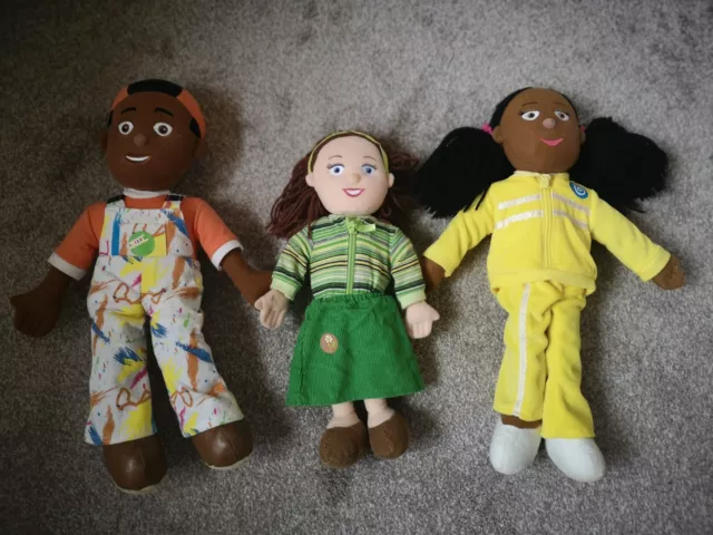 Bbc Balamory Talking Josie Jumpspencer And Miss Hoolie Soft Plush Toy Doll Bundle £3999