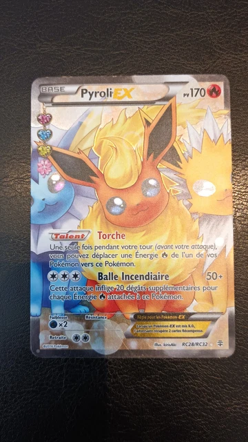 PYROLI EX RC28/RC32 Full Art - Carte Pokémon Occasion VF Génération EUR ...