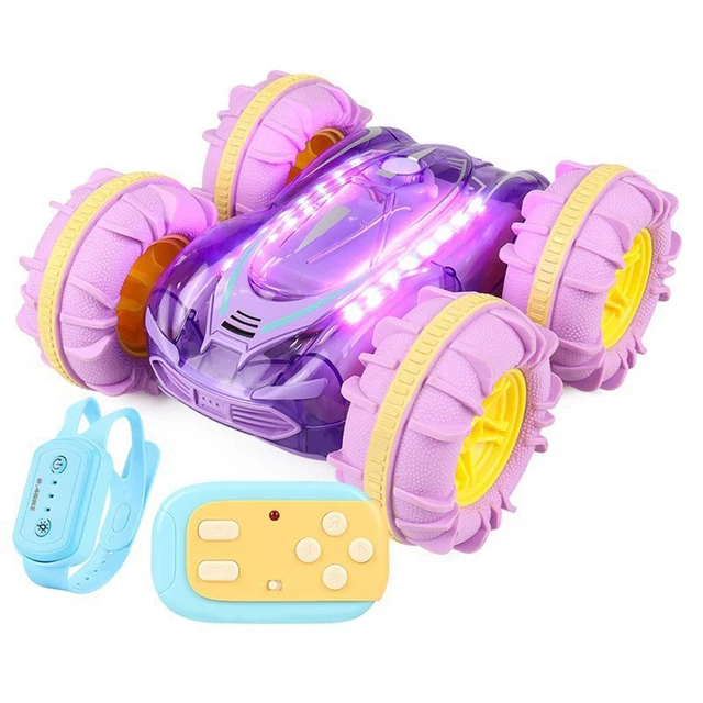 AMPHIBIOUS REMOTE CONTROL Car Boat 2.4GHz 4WD RC Stunt Car for Kids ...