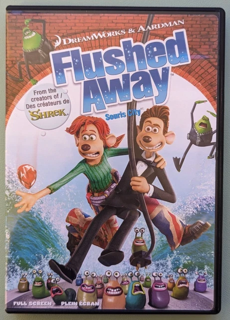 FLUSHED AWAY (DVD, 2007, Canadian, Full Screen) EUR 4,33 - PicClick DE