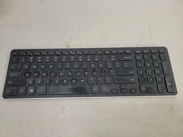 GENUINE DELL KM713 Wireless Desktop PC US Keyboard only NO RECEIVER $14 ...