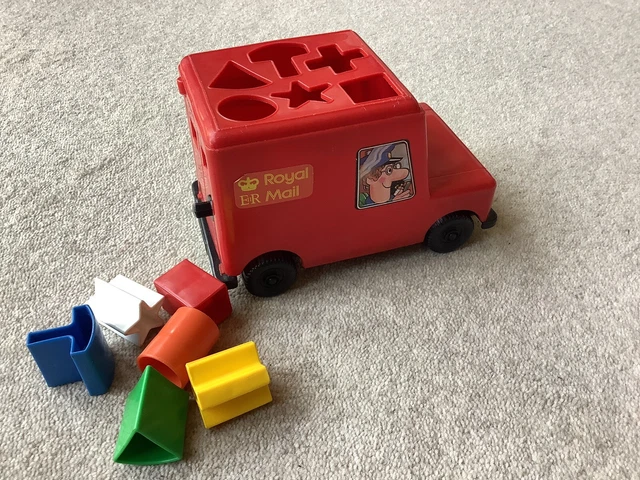 VINTAGE POSTMAN PAT Shape Sorter Van £15.00 - PicClick UK