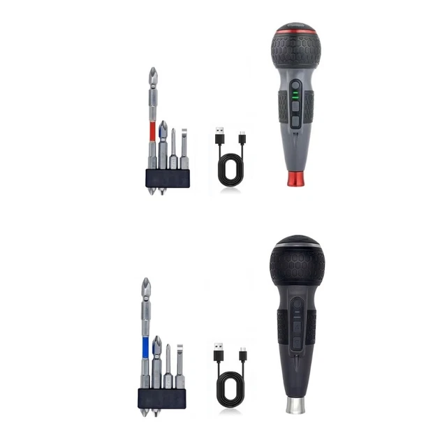 CORDLESS ELECTRIC MINI Drill USB Charging Torques Adjustment for Home ...