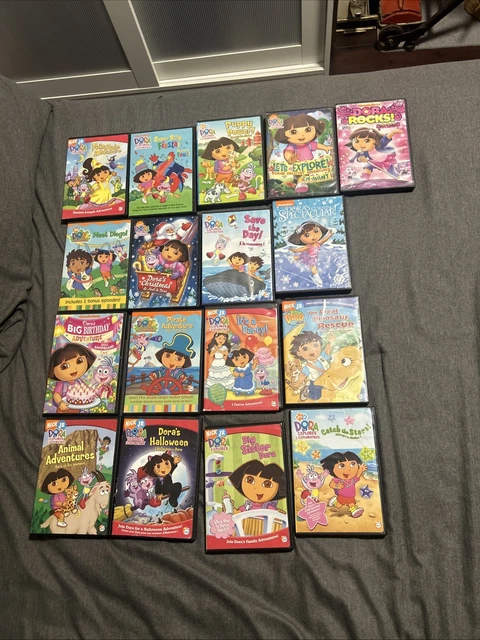 DORA THE EXPLORER DVD Lot of 17 Nickelodeon Nick Jr NTSC $34.99 ...