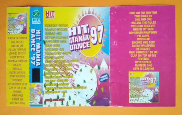 COPERTINA INLAY MC Hit Mania Dance Estate '97 *Senza Musicassetta ...